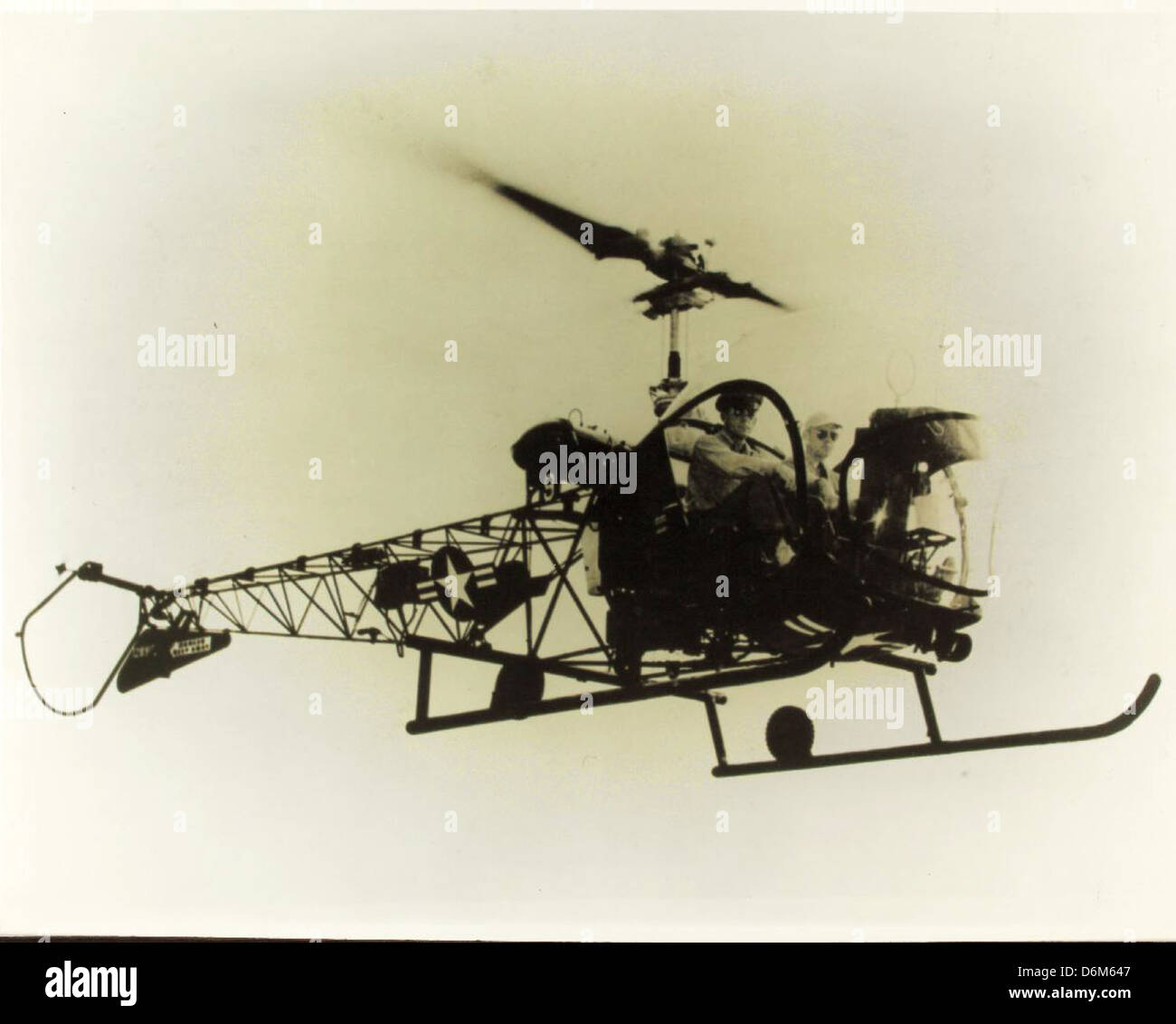 The Bell HTL-4 helicopter, later redesignated TH-13L in 1962, was used ...