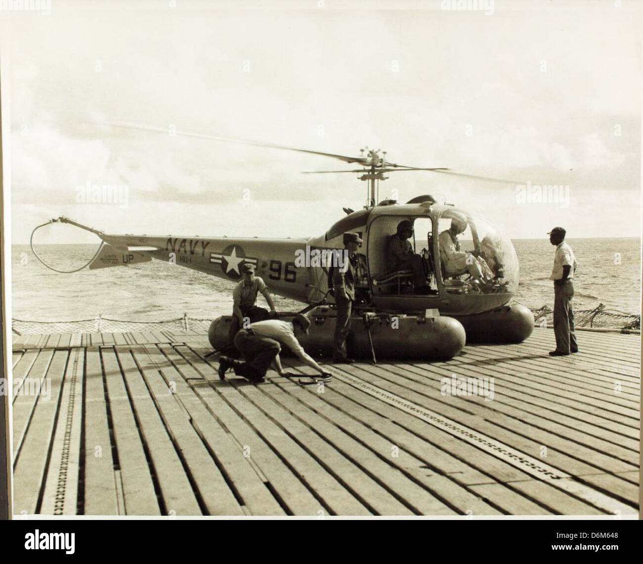 The Bell helicopter in this photo is shown in flight, representing the ...