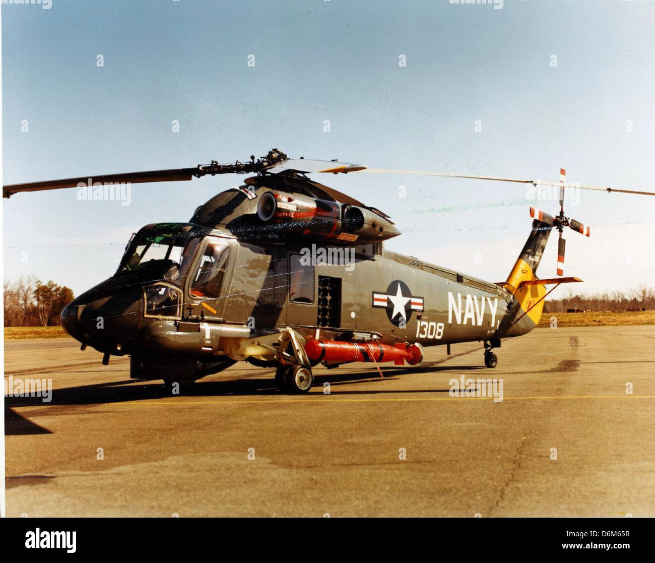 The Kaman SH-2D Seasprite is a multi-role naval helicopter primarily ...