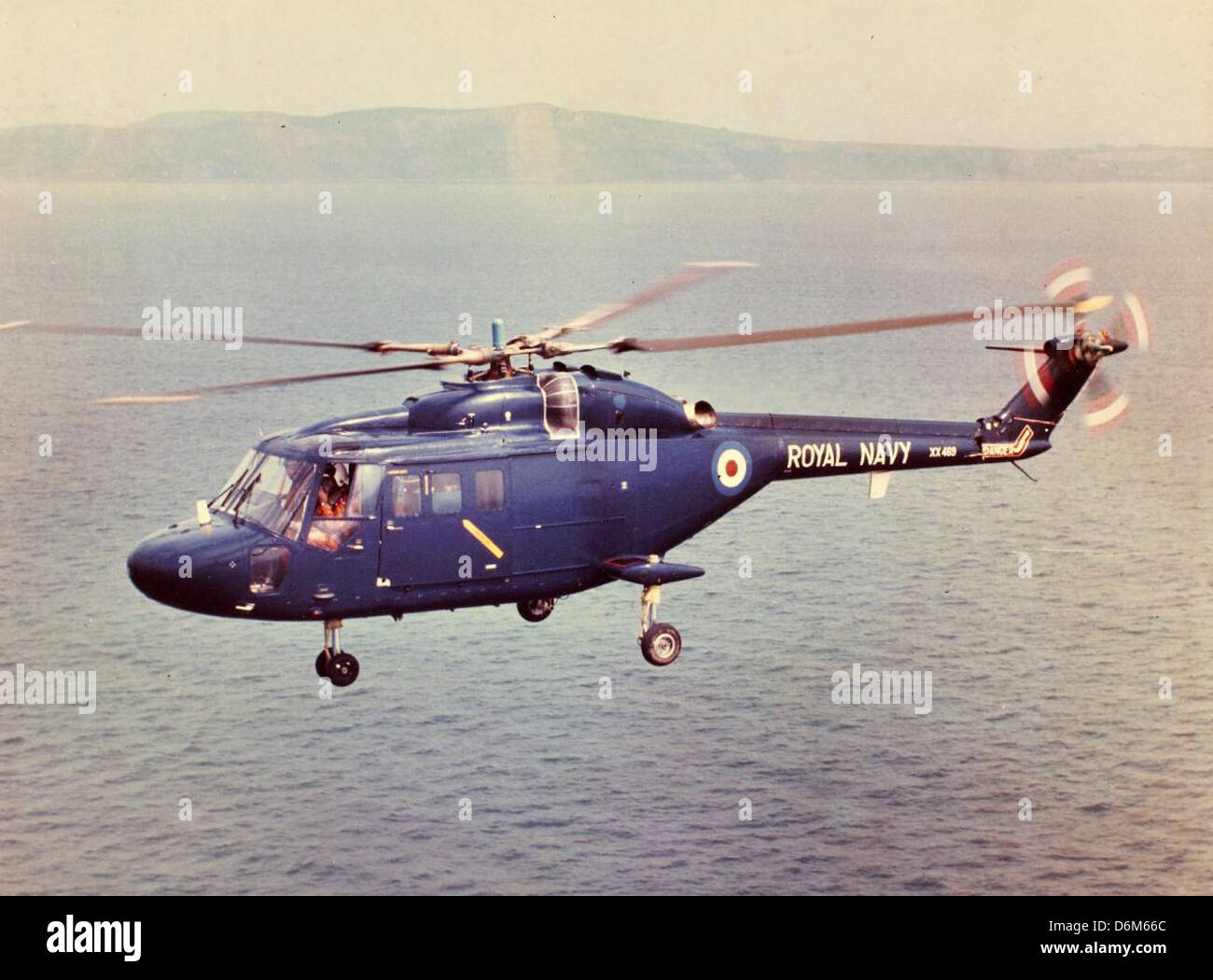 Royal Navy Westland Lynx with landing gear NHHS Photo Stock Photo - Alamy