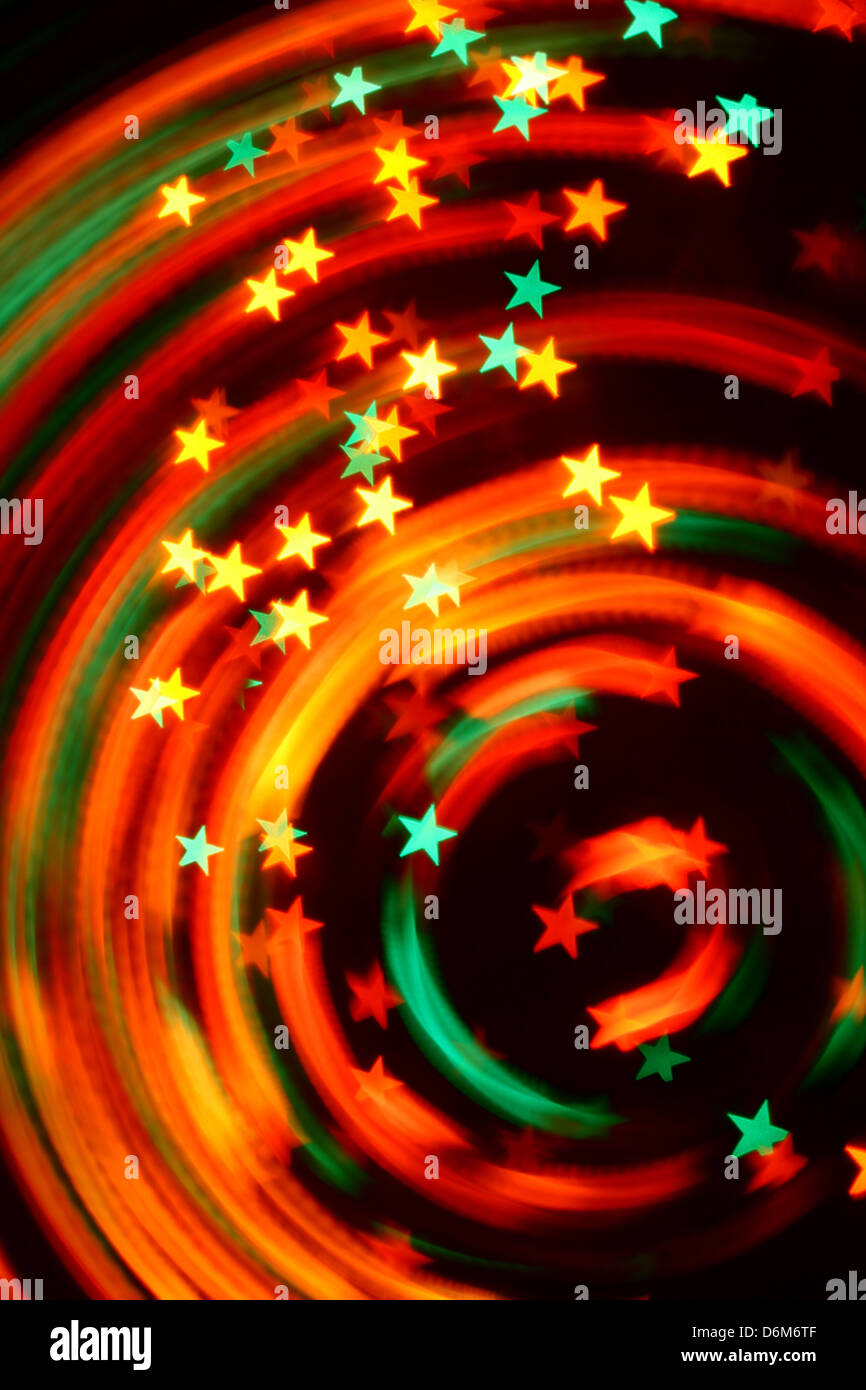 abstract disco colored stars motion background Stock Photo - Alamy