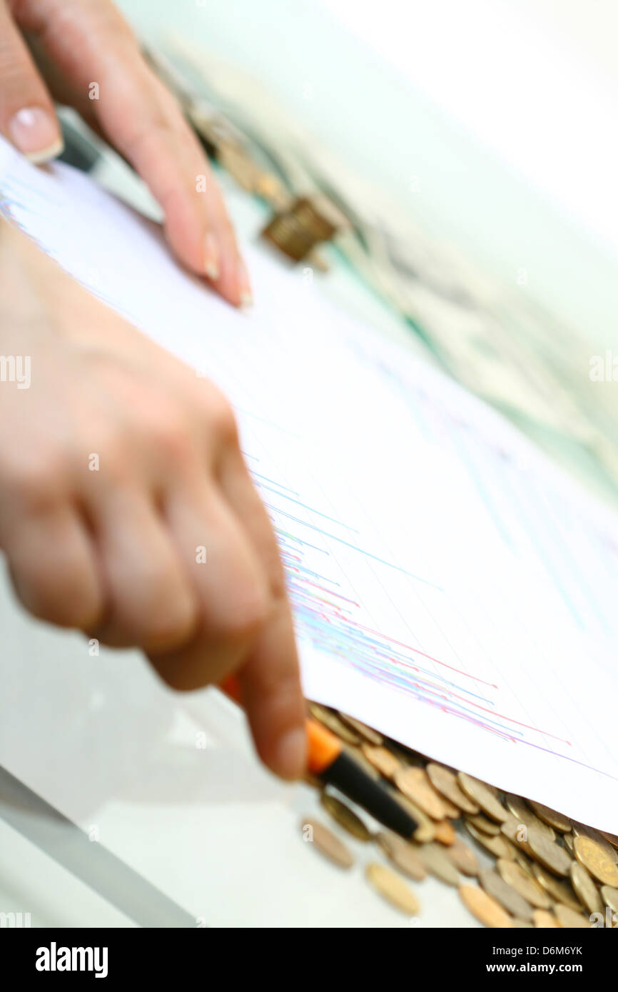 hands counting dollar money on white background Stock Photo - Alamy