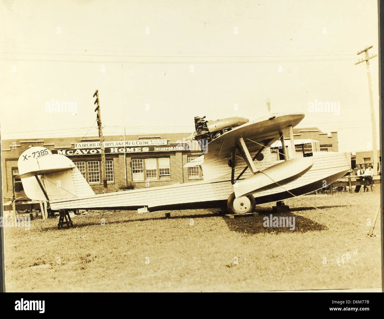 The Fairchild FB-3, captured in this photo, was a flying boat seaplane ...