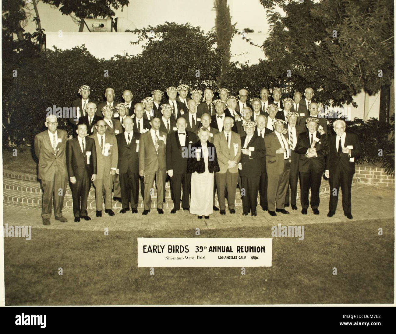 Harold Kantner's special collection photo showcases the Early Birds of Aviation, a group of ...