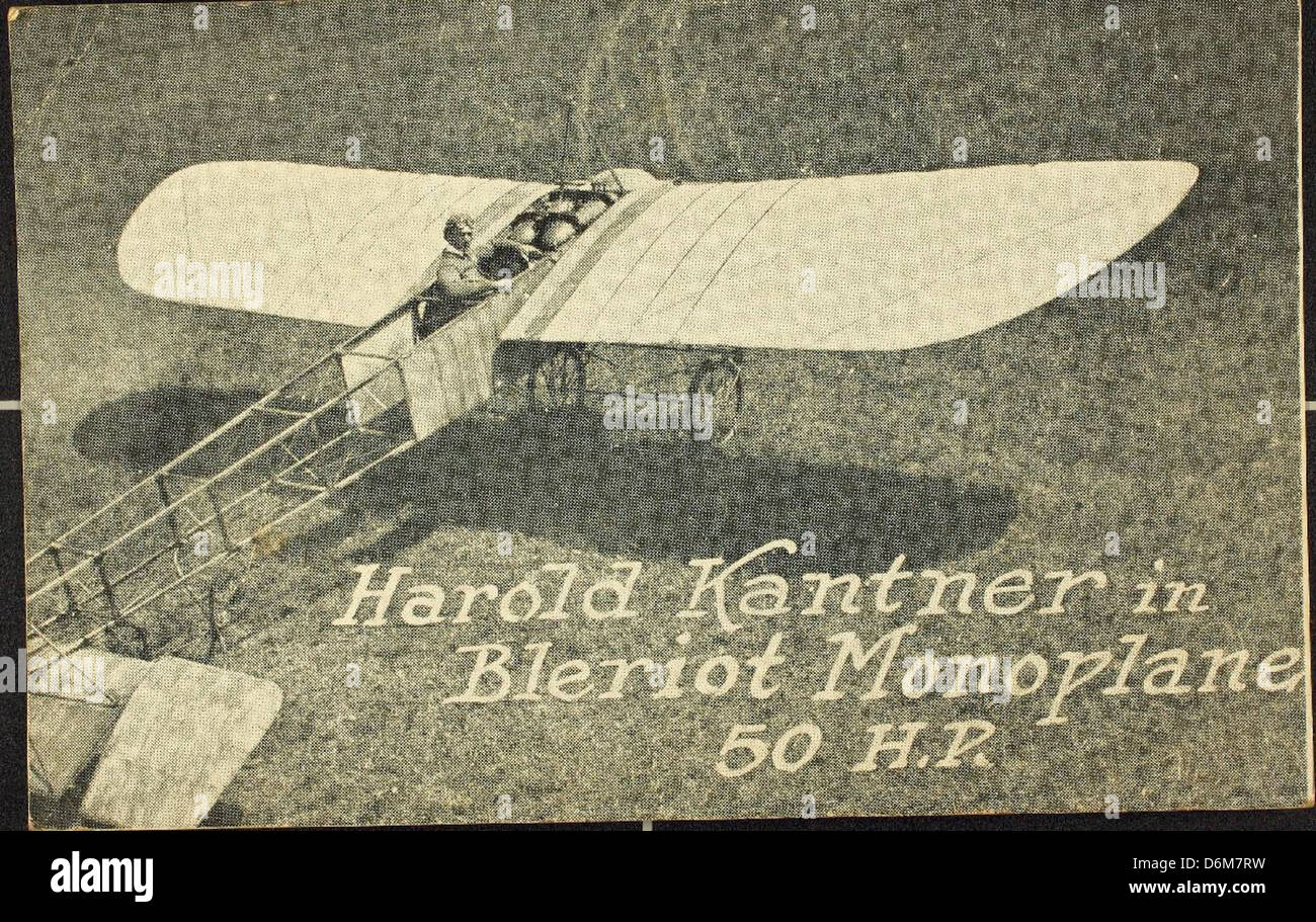 Louis bleriot 1909 hi-res stock photography and images - Alamy
