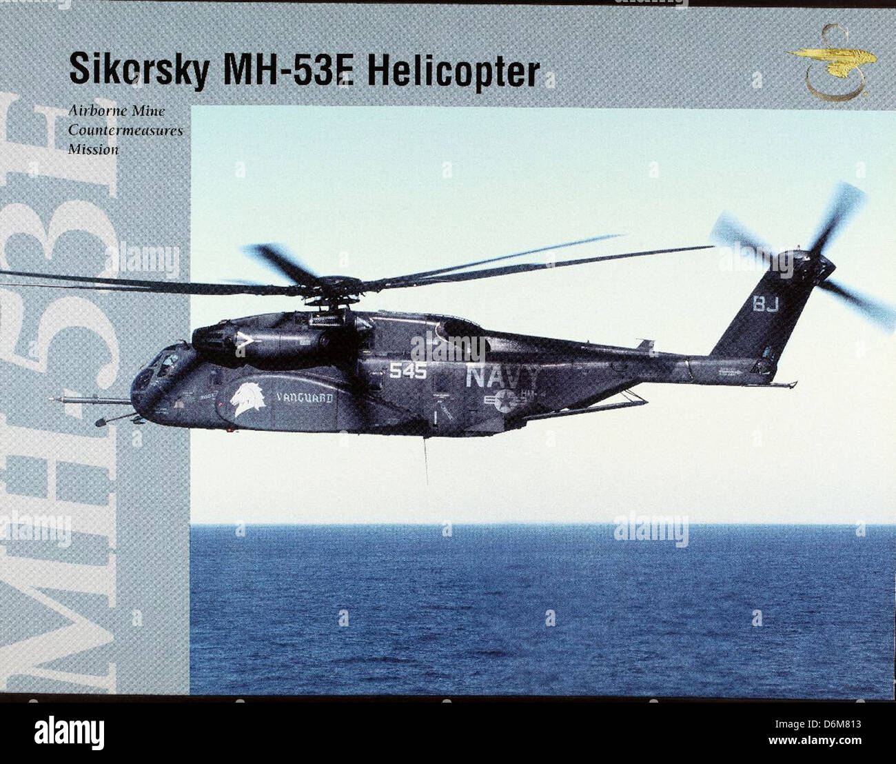 The Sikorsky MH-53E is a large, multi-mission helicopter used by the U ...