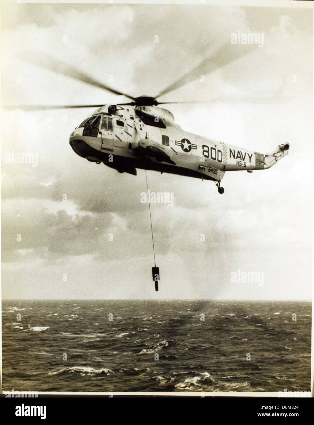 The H-3 helicopter, used by the U.S. Navy’s HS-5 squadron, was ...