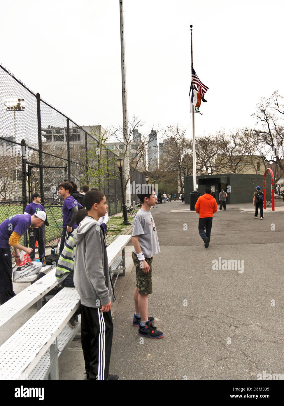 Boston bombing aftermath hi-res stock photography and images - Alamy