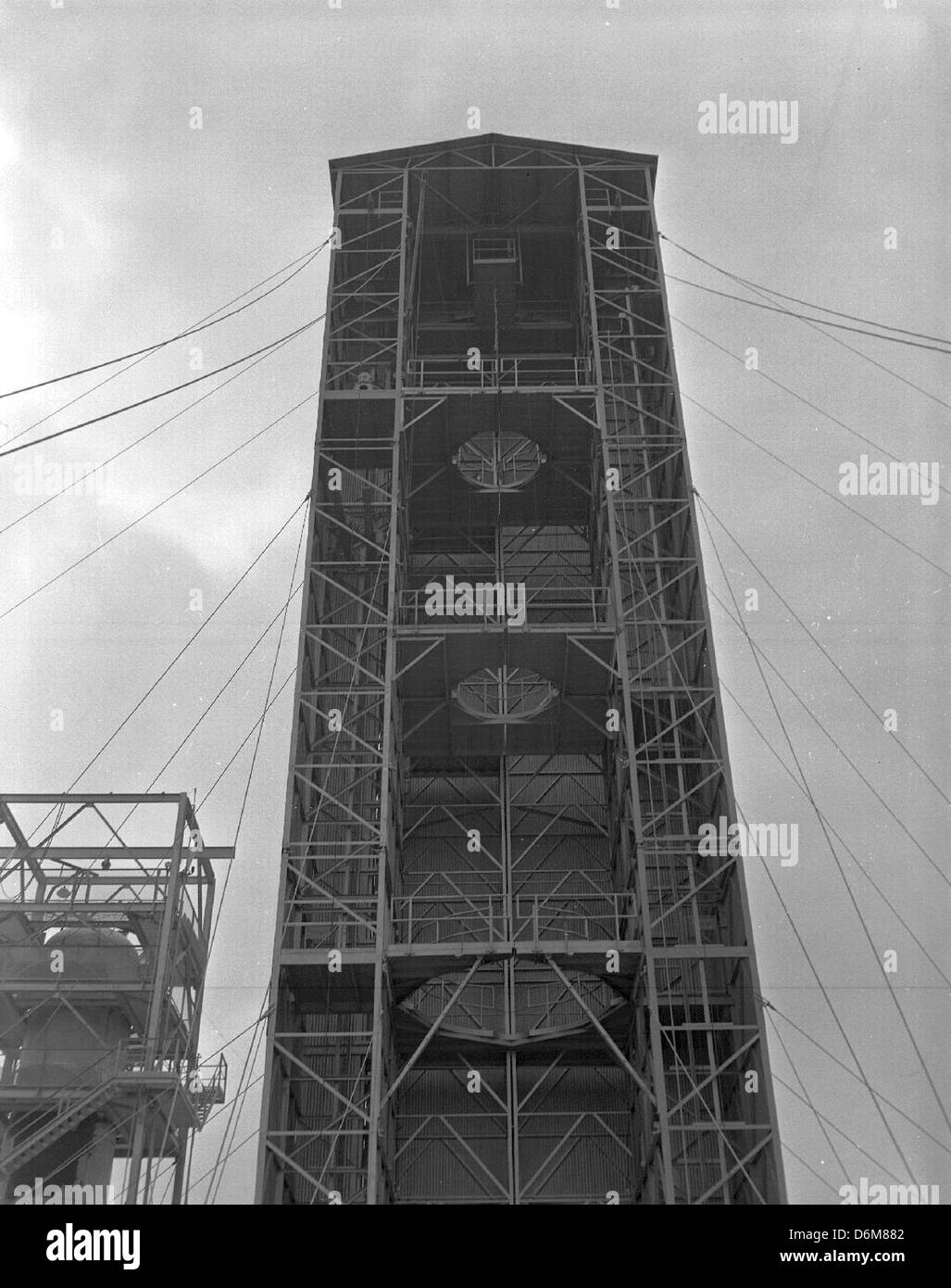 The Loma M-7 Stand Static test site at Point Loma was used for testing ...