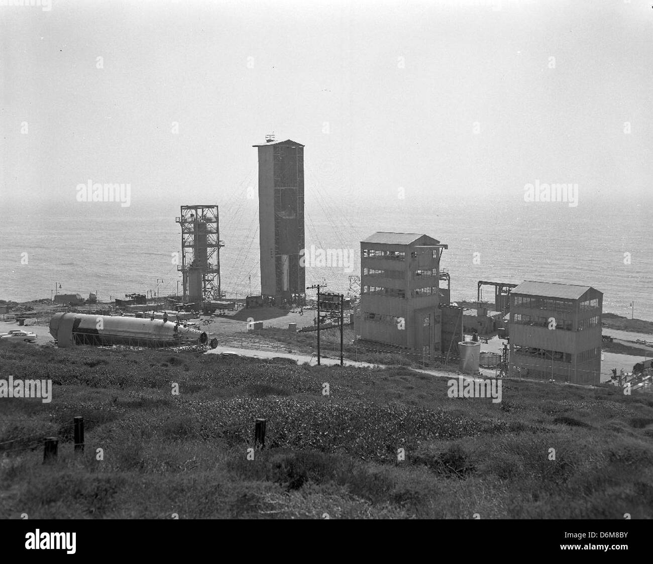 This photo shows the Point Loma Test Site, capturing a side view of the ...