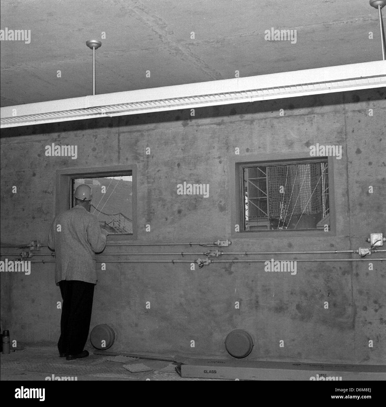The image shows an aerial view of the Point Loma Test Site, with a view ...