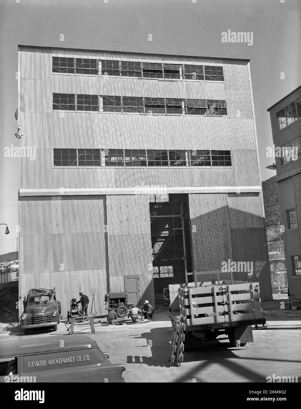 The Point Loma Drop Test Tower is located at a military facility in ...