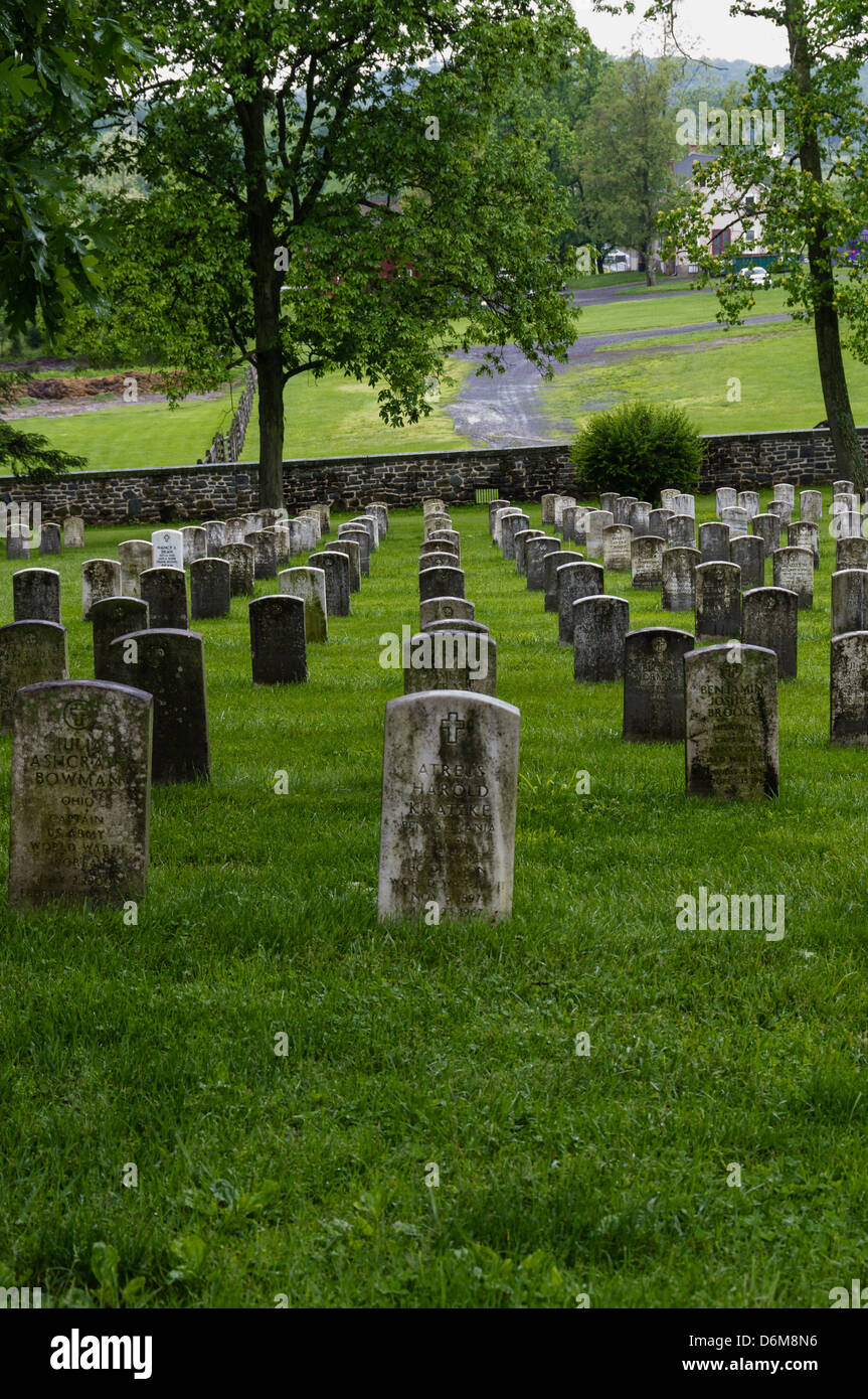 Gettysburg cemetery hi-res stock photography and images - Alamy
