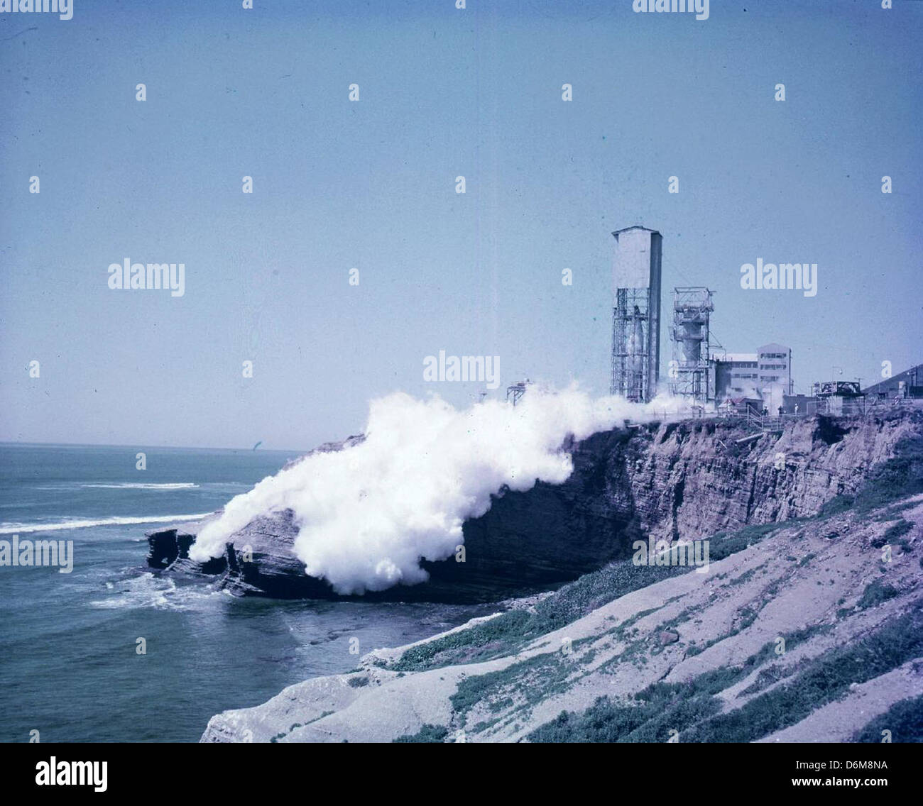 The Point Loma test site, marked as 12129A, was an important location ...