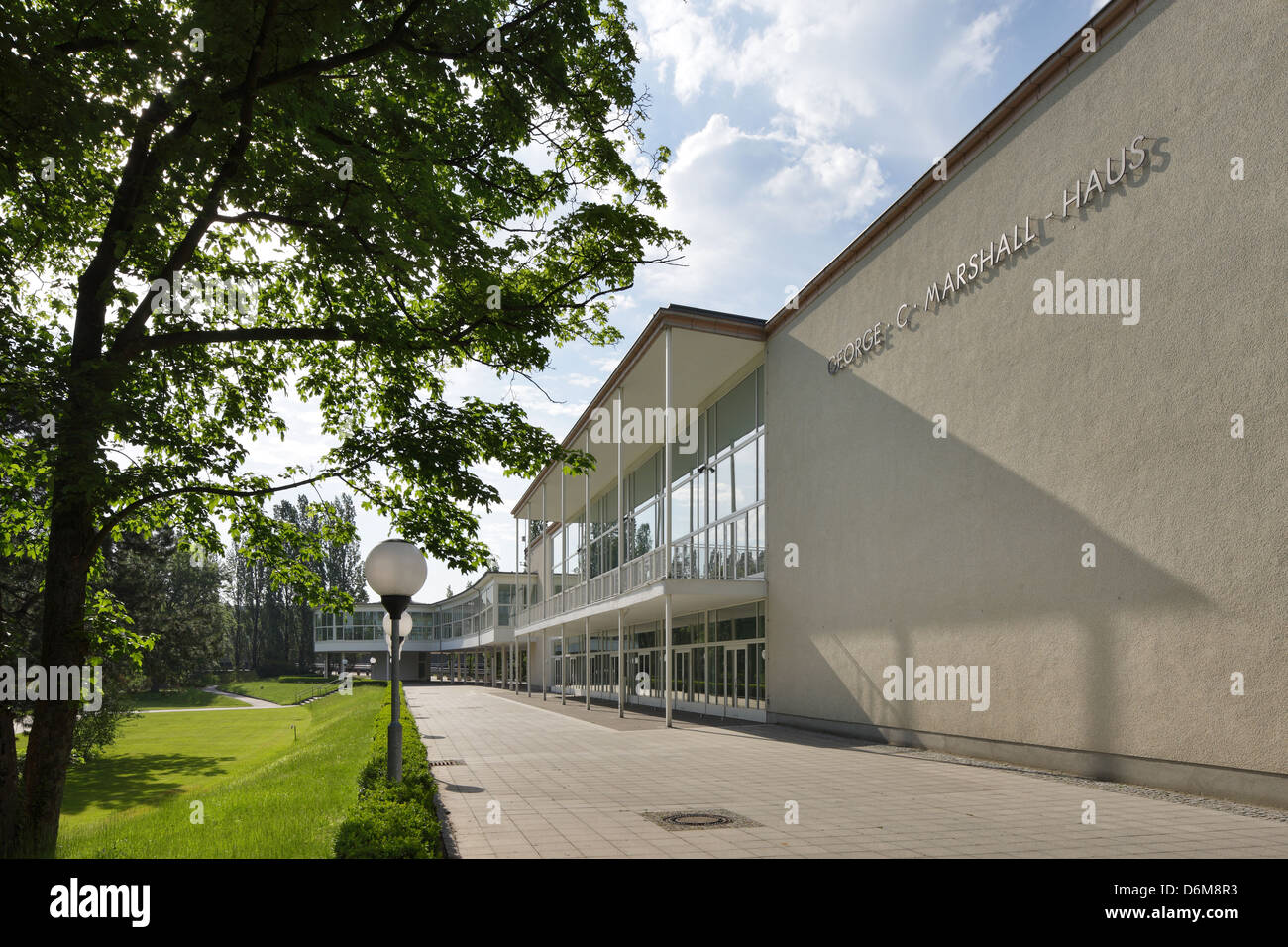 Berlin, Germany, reconstructed George C. Marshall House Stock Photo - Alamy