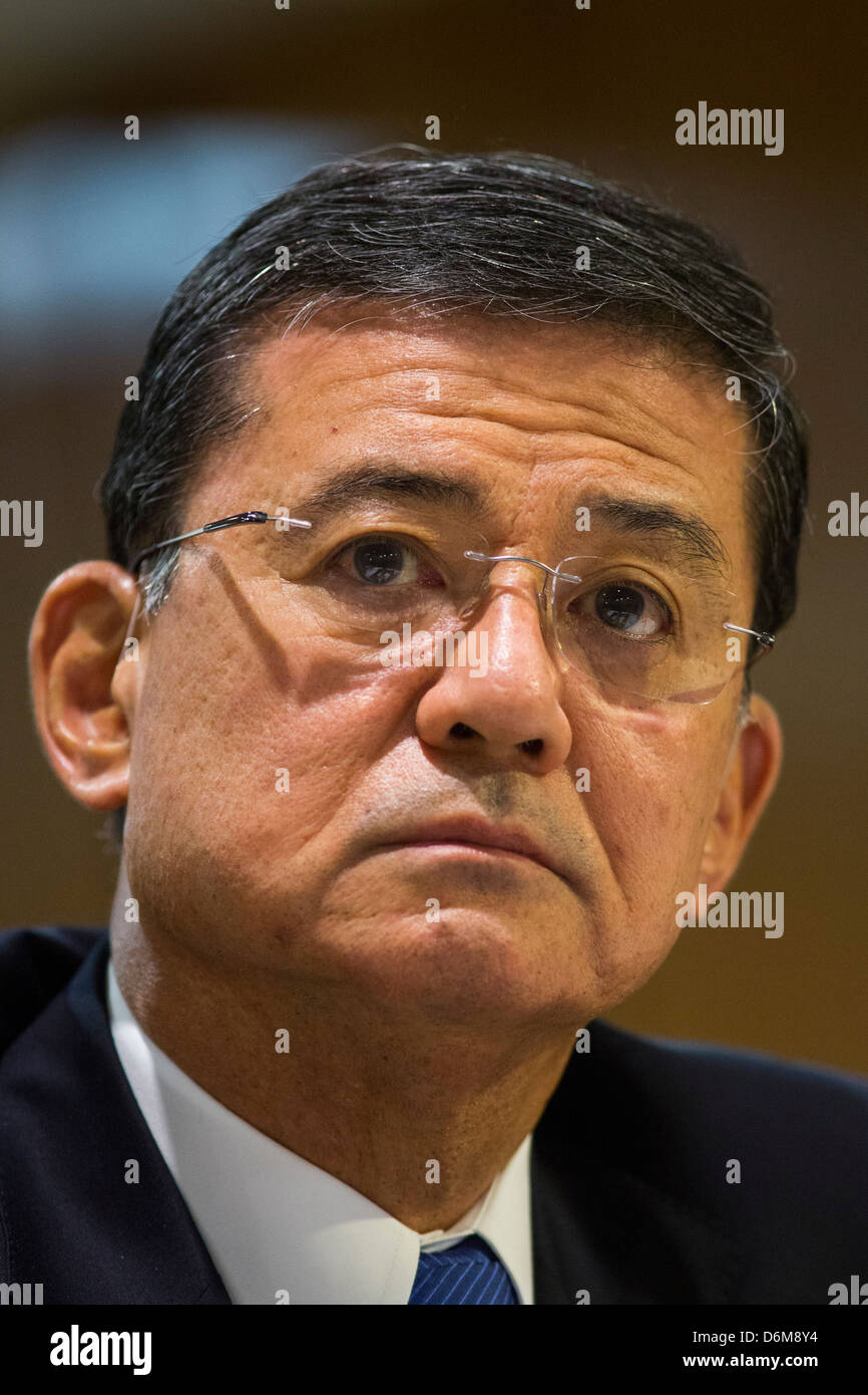 United States Secretary of Veterans Affairs (VA) Eric Shinseki Stock ...