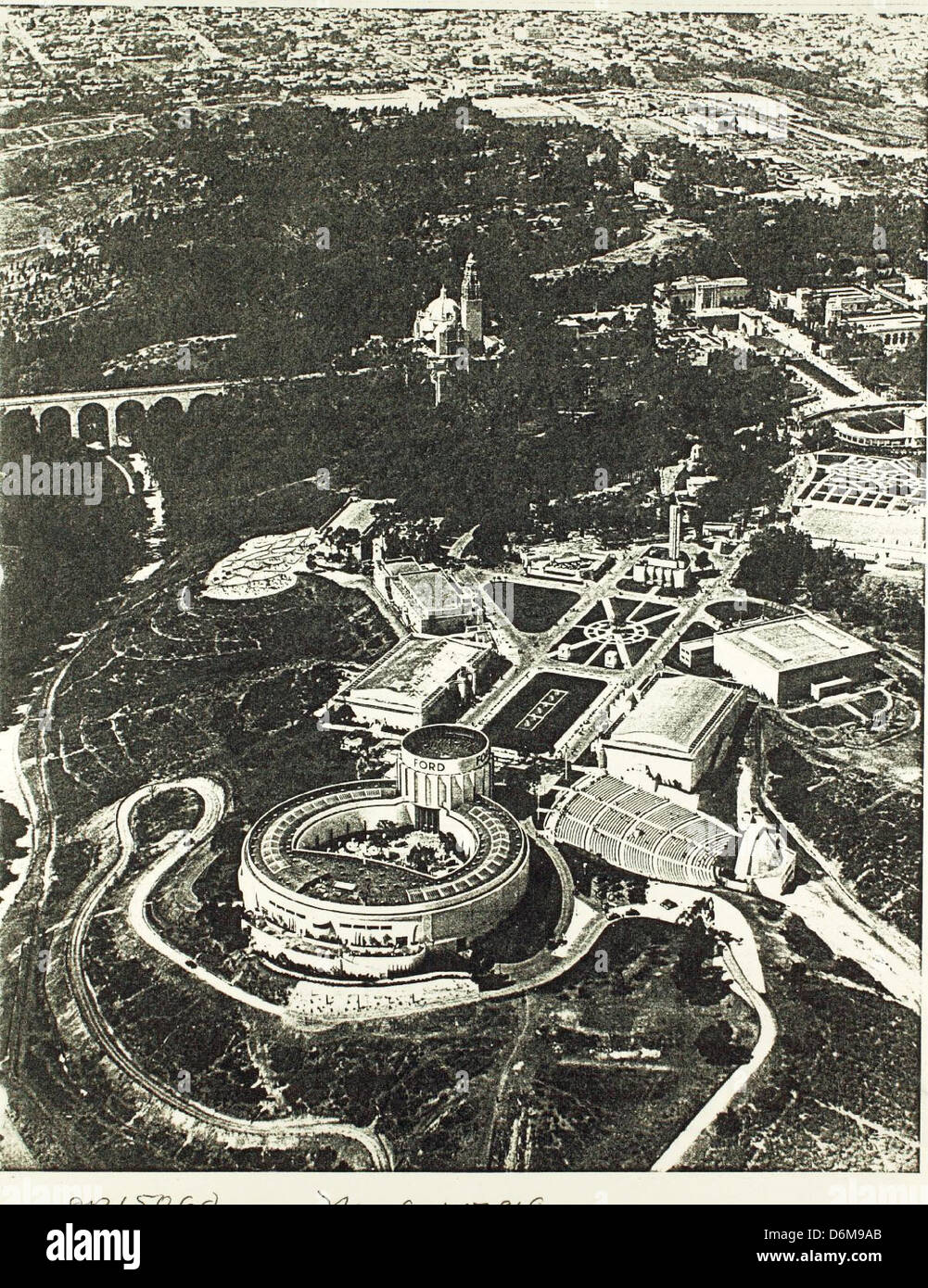 The Ford Building, part of the California Pacific Exposition held in ...