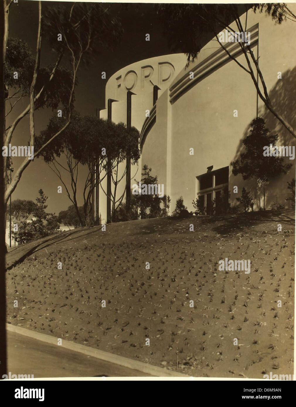 The Ford Building, located at the California Pacific Exposition, served ...