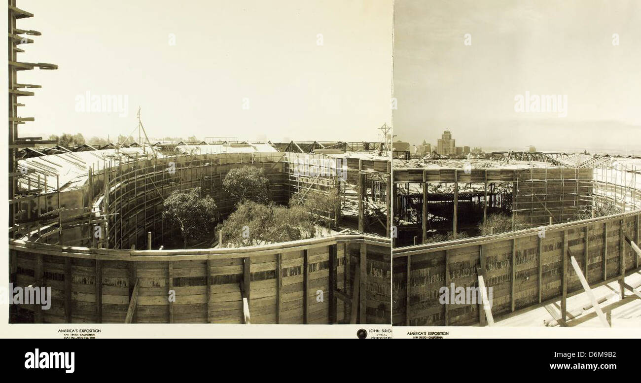 The Ford Building at the California Pacific Exposition in San Diego was ...