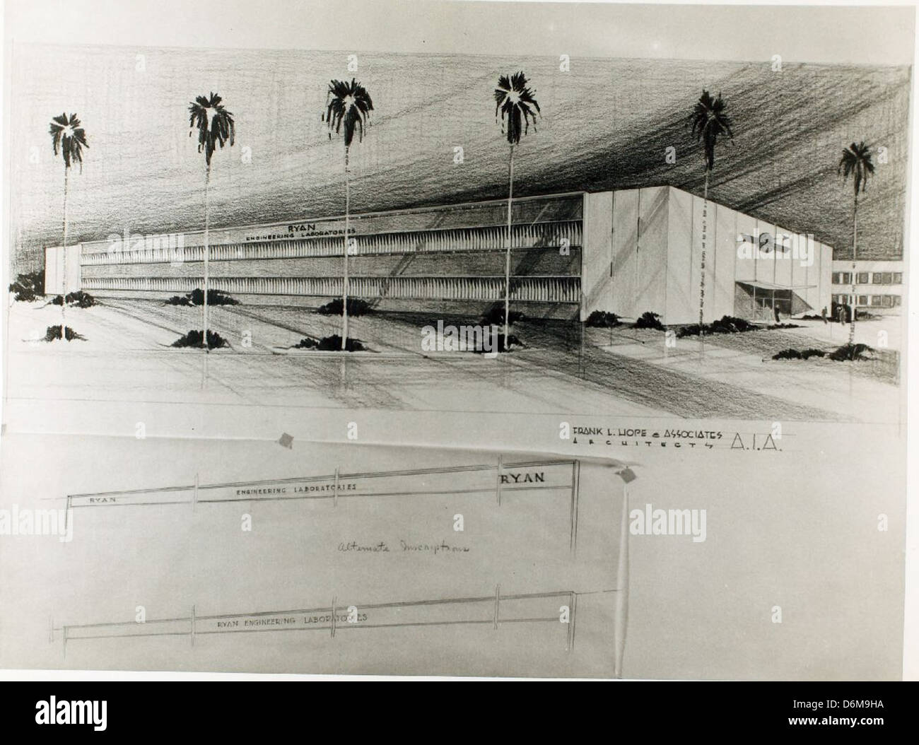 Ryan Aeronautical at Lindbergh Field Stock Photo - Alamy