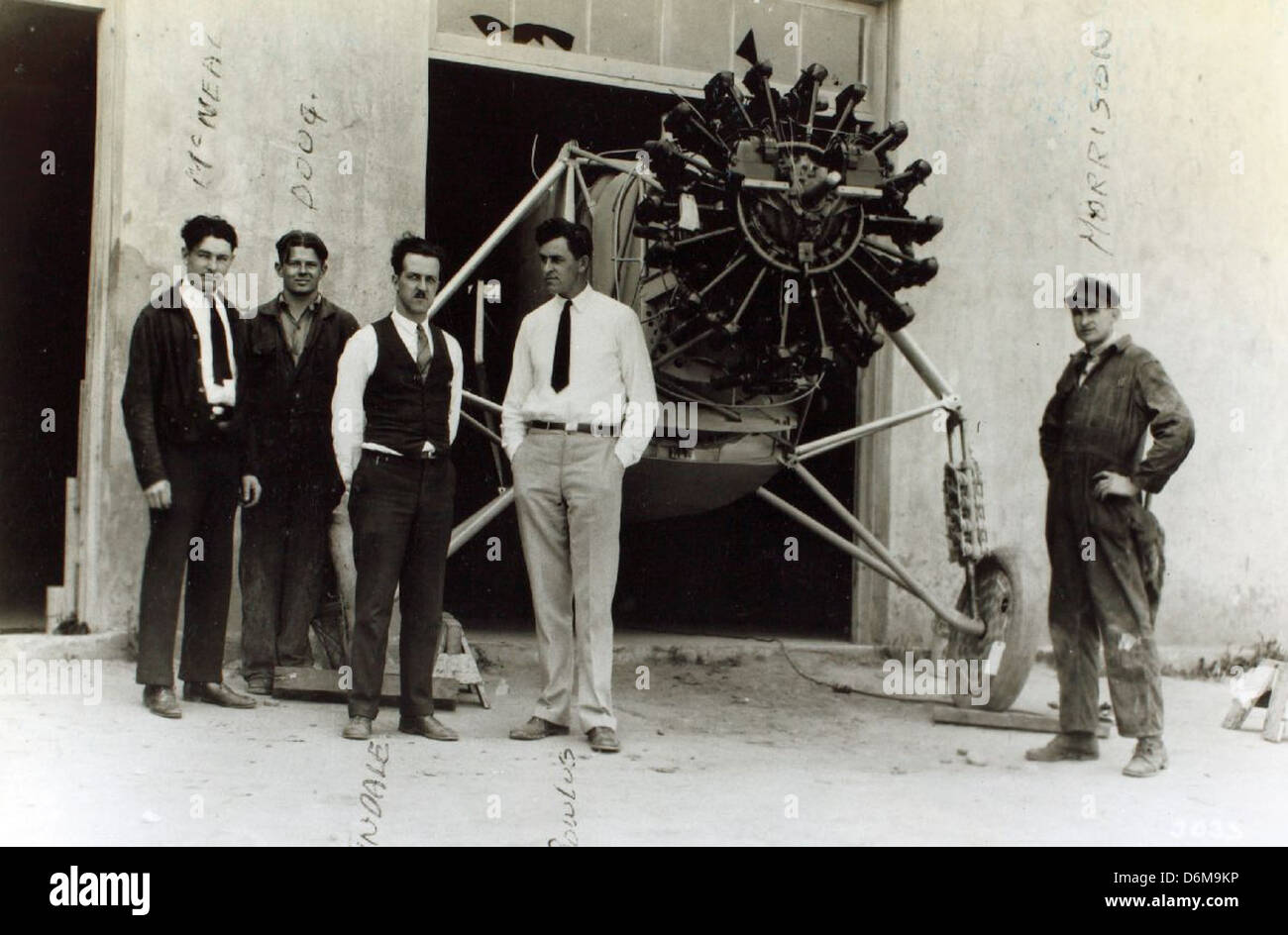 The Spirit of St. Louis, the aircraft used by Charles Lindbergh for his ...