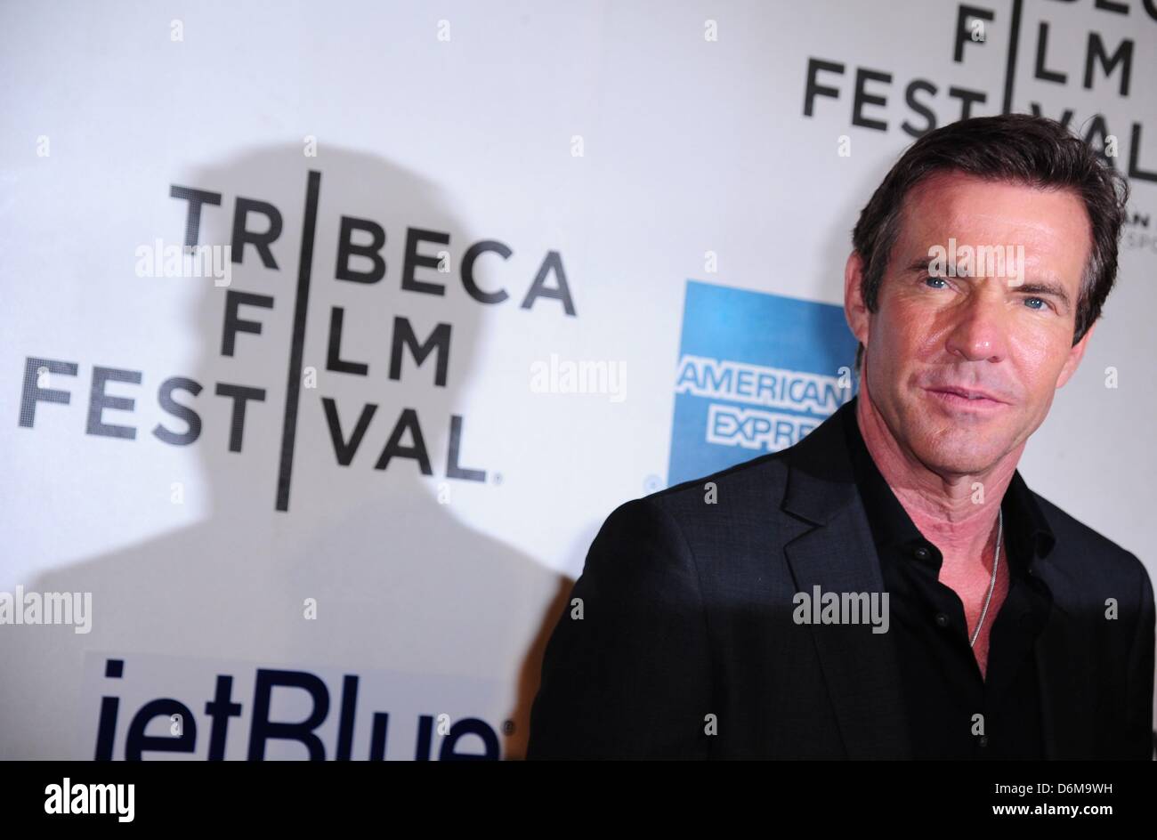 New York, USA. 19th April, 2013. Dennis Quaid at arrivals for AT ANY ...