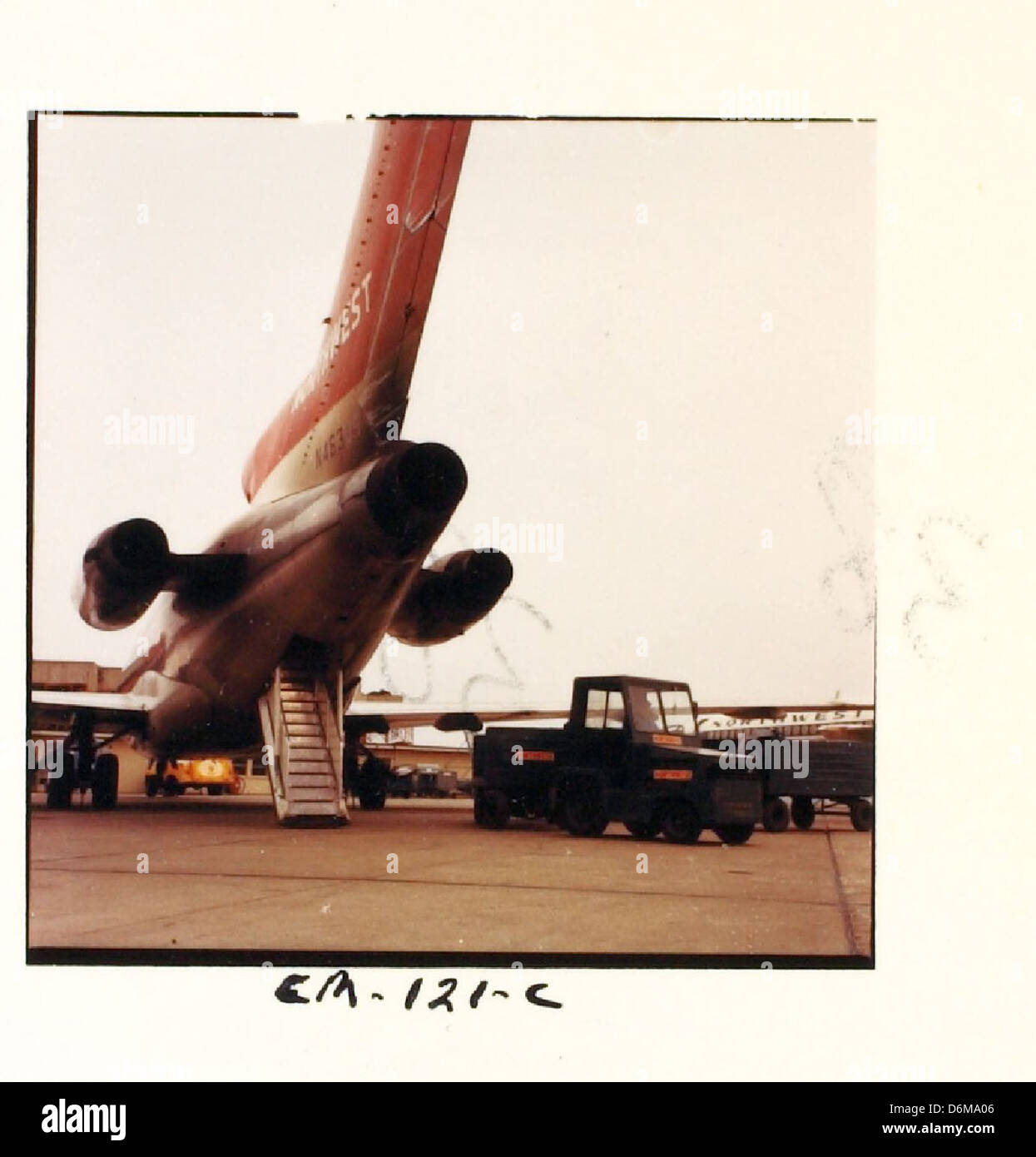 This photo showcases the Continental Motors engine used in Boeing 727 ...