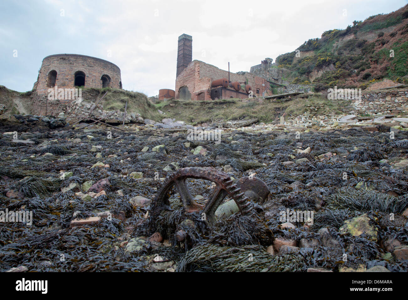 Porth Wen Old Brickworks Anglesey North Wales bricks kilns ovens old ...