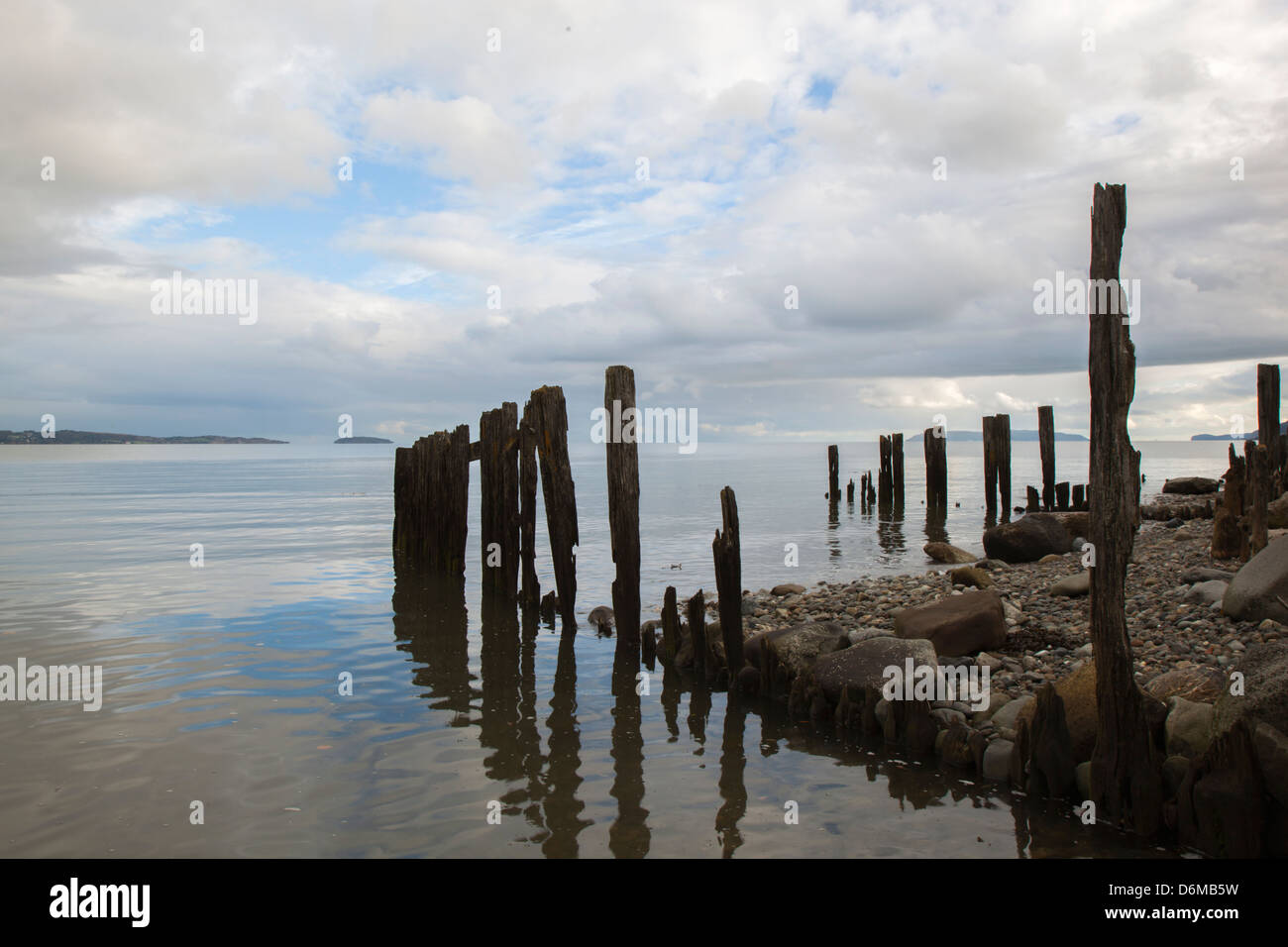 seaside coast pier jetty promenade Stock Photo - Alamy