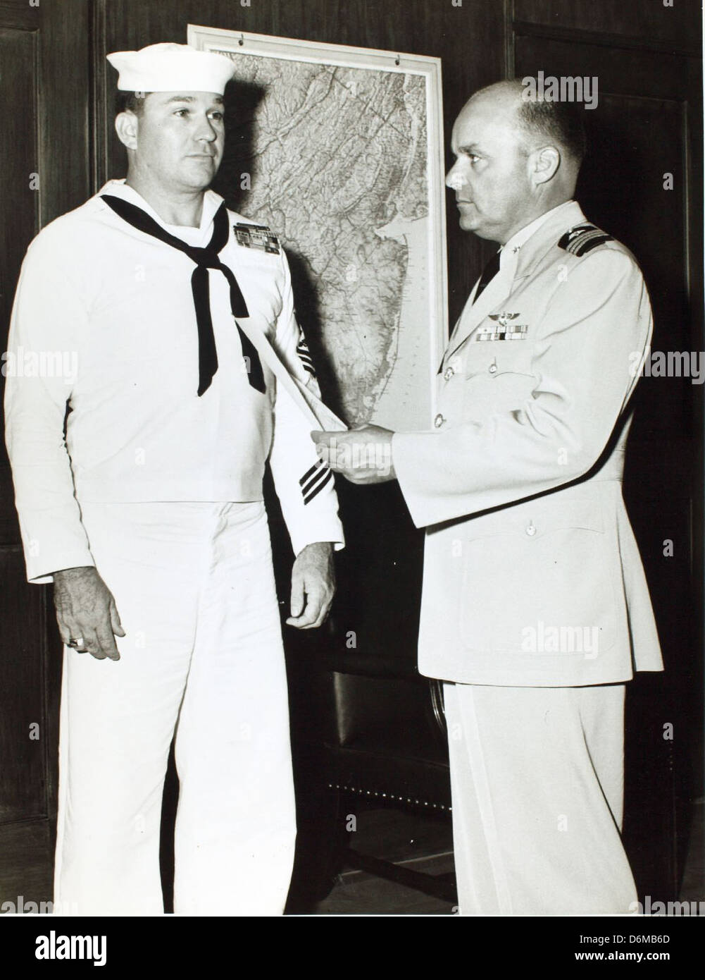 US Naval Air Station, Lakehurst, NJ, August 1957 NHHS Photo Stock Photo ...
