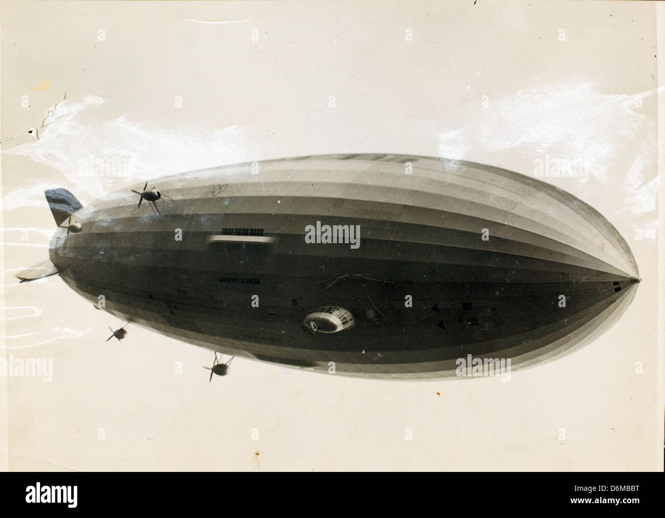 The Zeppelin Airship D Lz129 Hindenburg High Resolution Stock ...