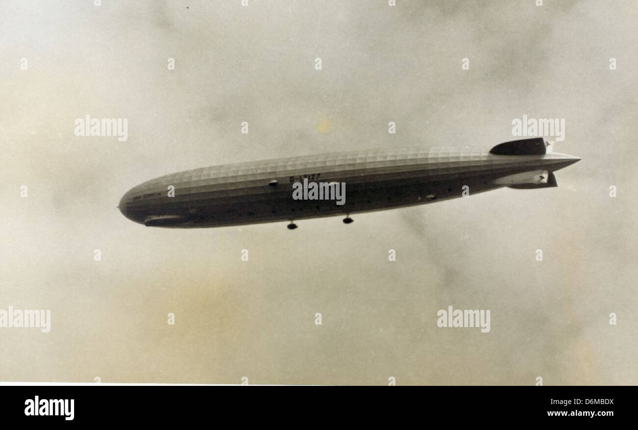 The Zeppelin LZ 127 Graf Zeppelin was a landmark rigid airship used for ...