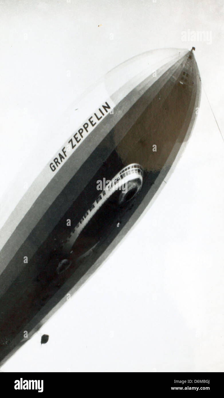 The Graf Zeppelin, a German airship, was a remarkable feat of ...