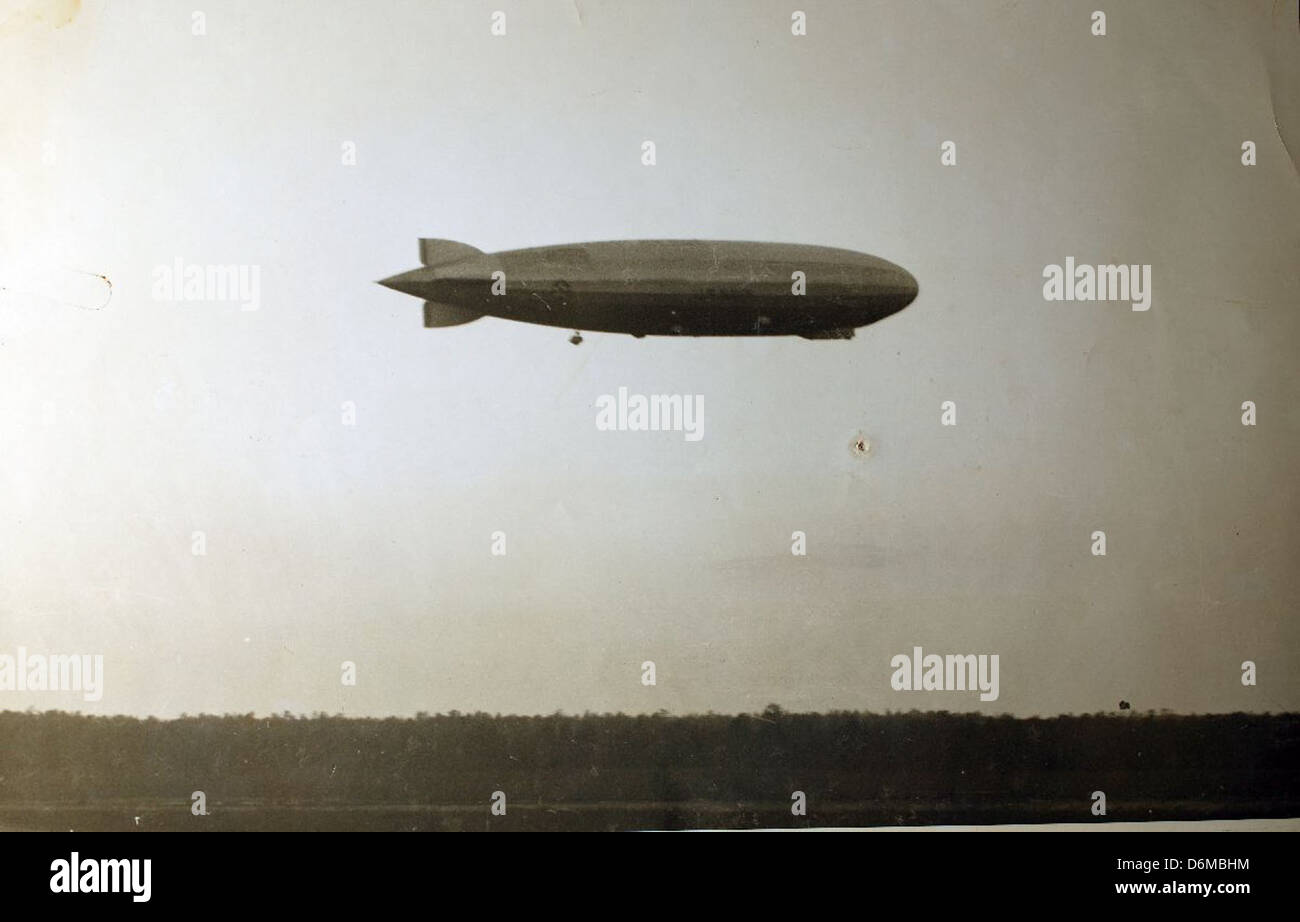 The Zeppelin Los Angeles, a German-built airship, was used by the U.S ...
