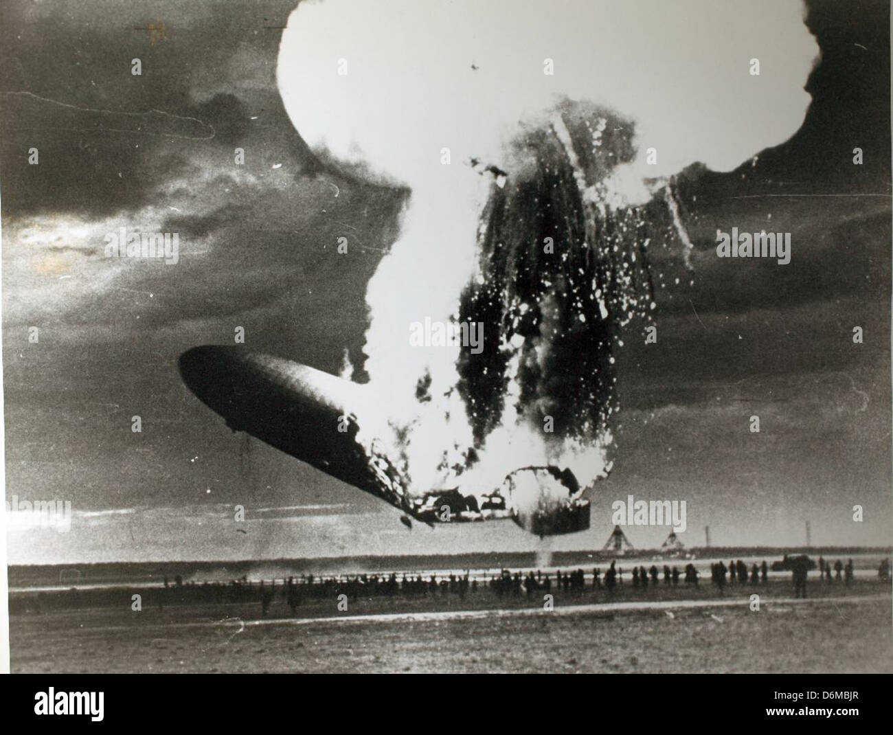 The Hindenburg was a German passenger airship that tragically caught ...