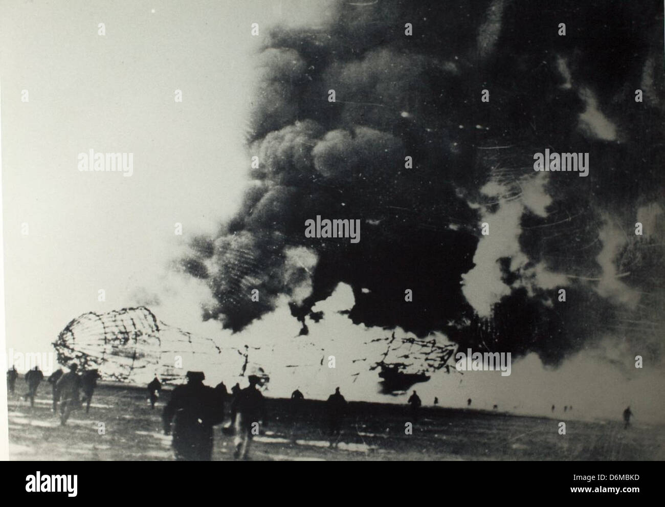 The Zeppelin Hindenburg was a German airship that became infamous for ...