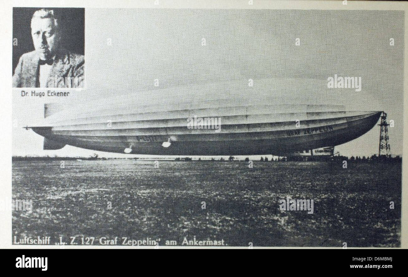 The Zeppelin Graf Zeppelin (LZ 127) was one of the most successful airships in history, known ...