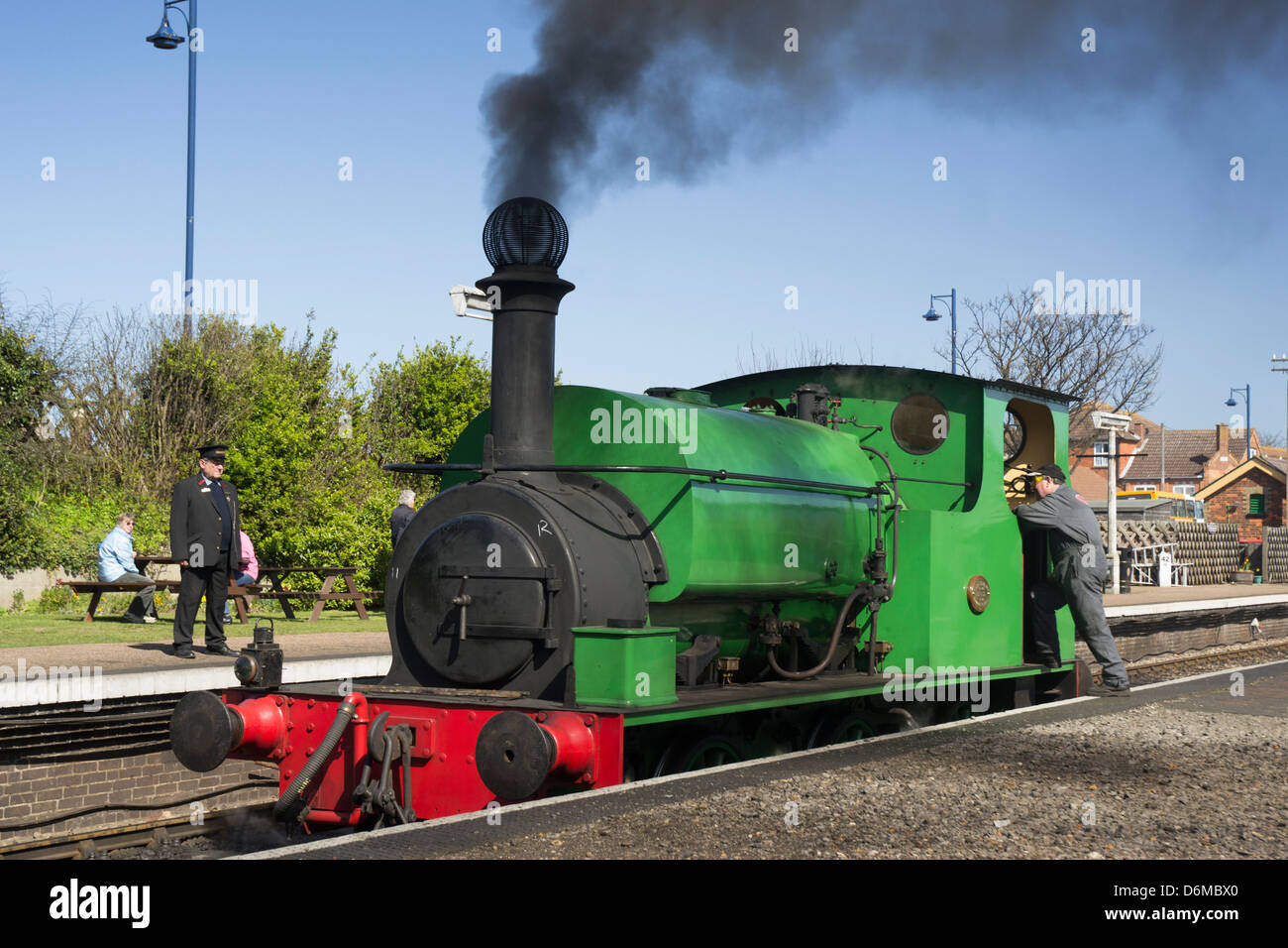 Wissington Tank Engine at Sheringham Station on the North Norfolk Poppy ...