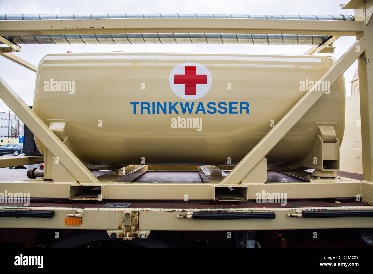 Portable water tanks hi-res stock photography and images - Alamy