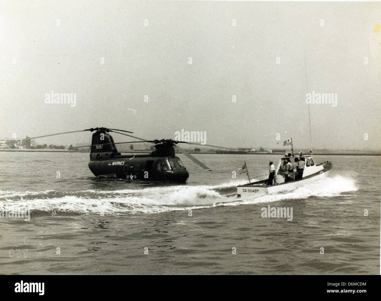 This image showcases the CH-46 helicopter, a significant piece of U.S ...