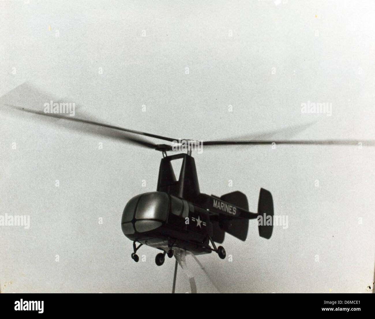 Power model of HOK helicopter Stock Photo - Alamy