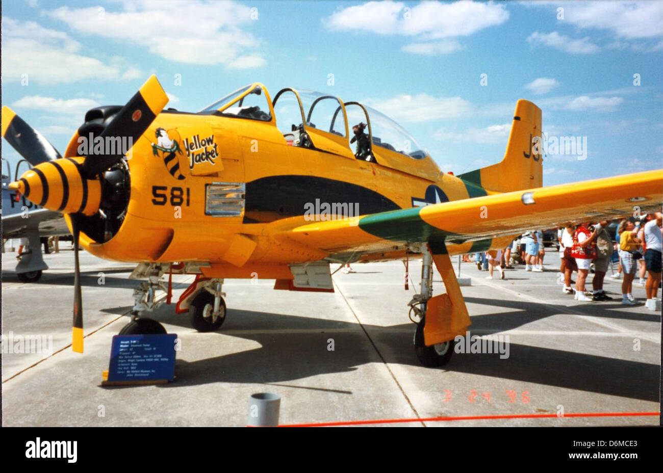 The Navy T-28C, a trainer aircraft used by the U.S. Navy, is captured ...