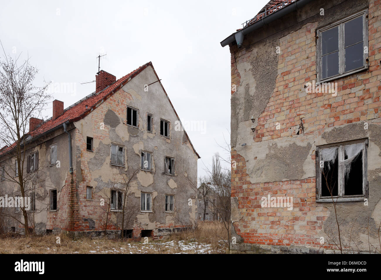 Zossen, Germany, abandoned buildings on the former Soviet Army ...
