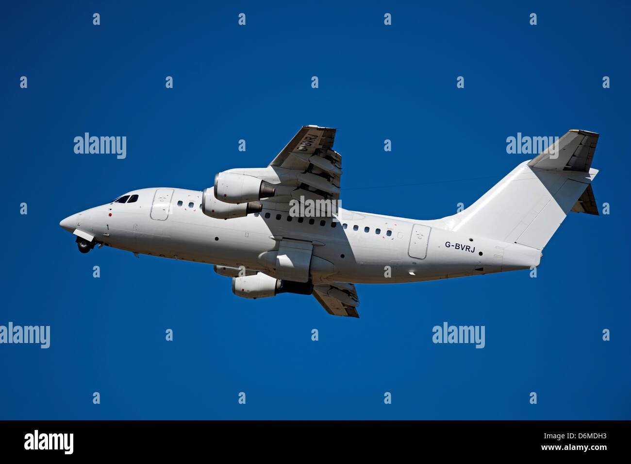 G-BVRJ QinetiQ British Aerospace Avro RJ70. SCO 8998 Stock Photo - Alamy