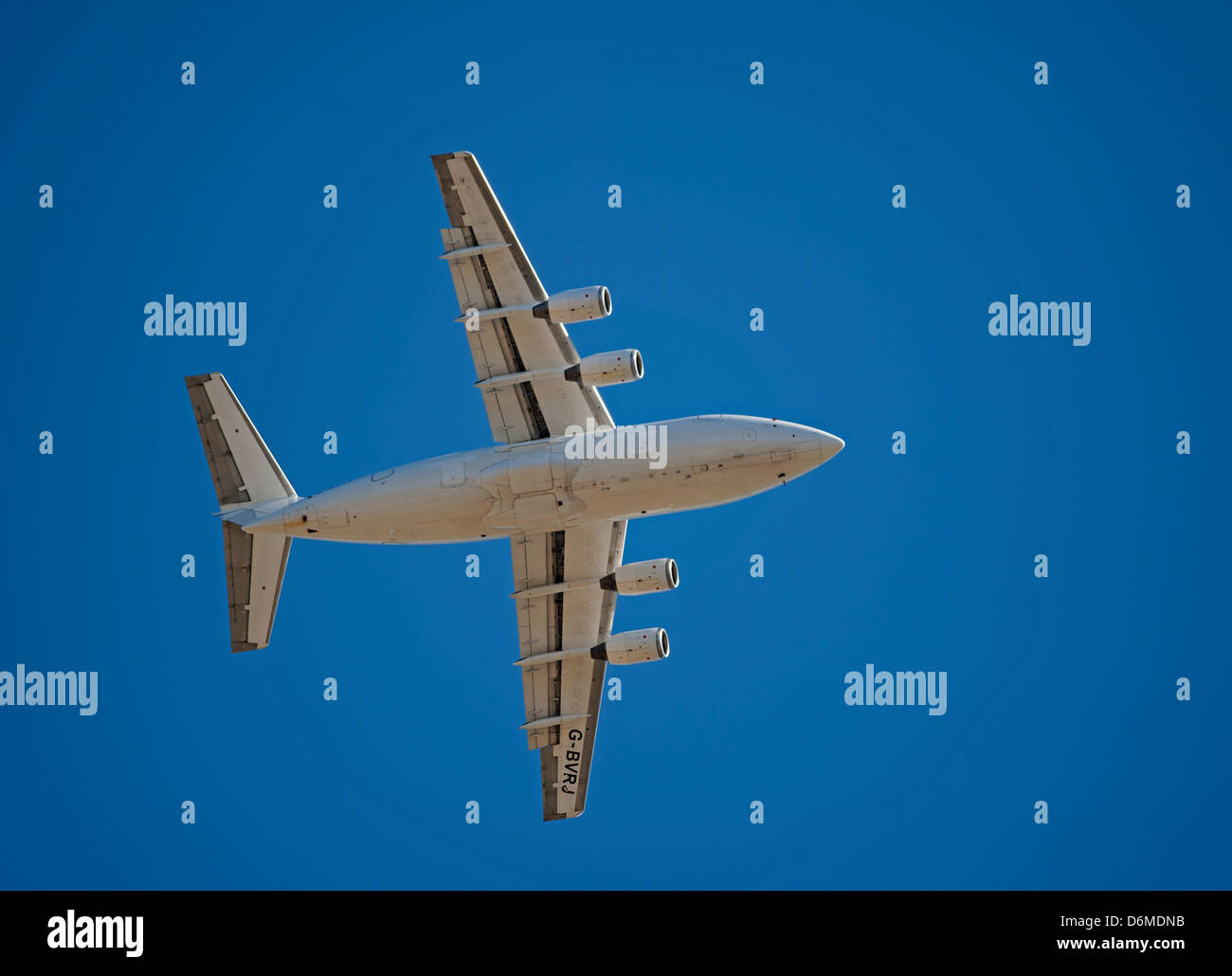G-BVRJ QinetiQ British Aerospace Avro RJ70. SCO 8999 Stock Photo - Alamy