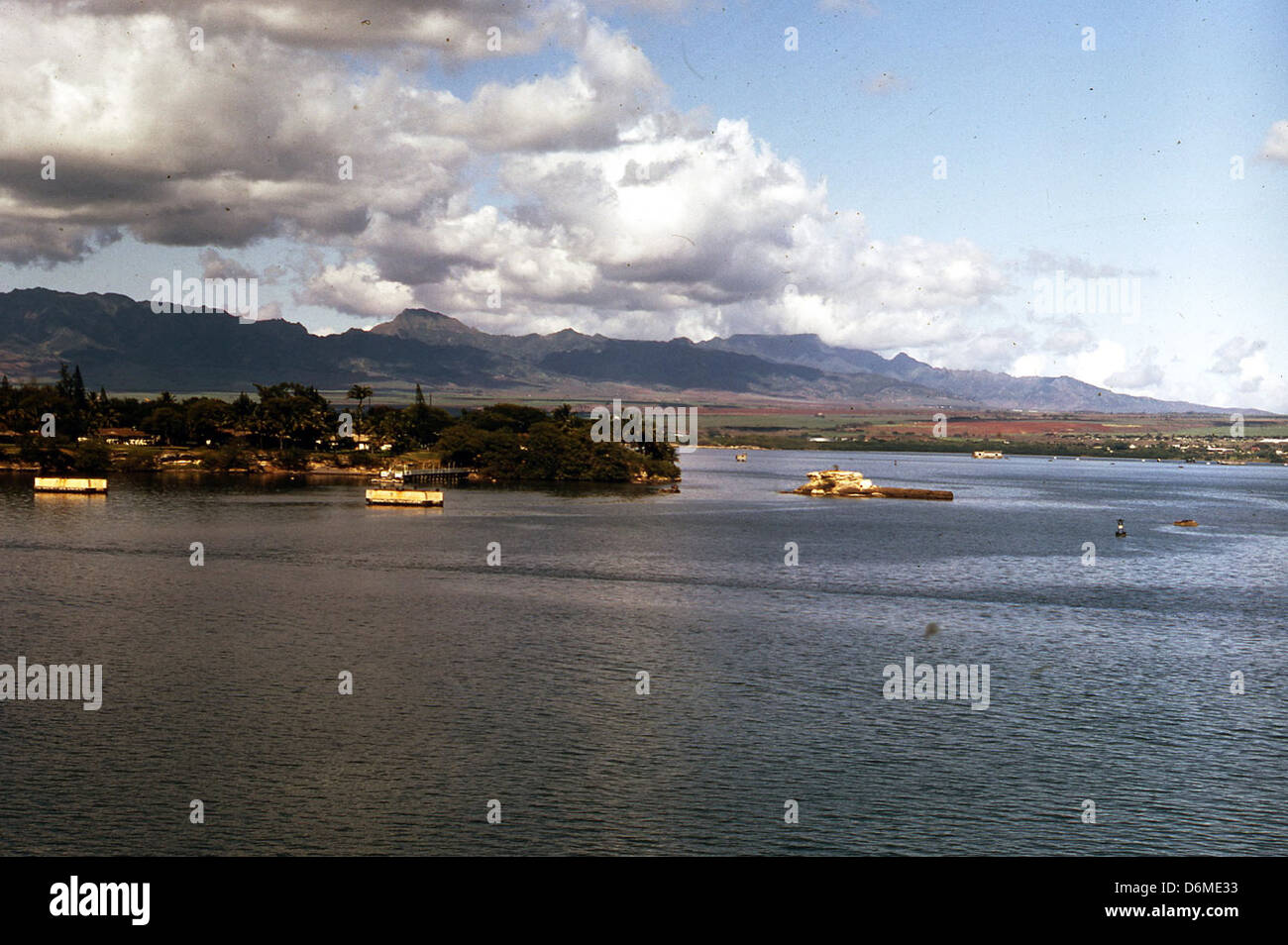 This image captures a scene from Pearl Harbor, emphasizing the critical ...
