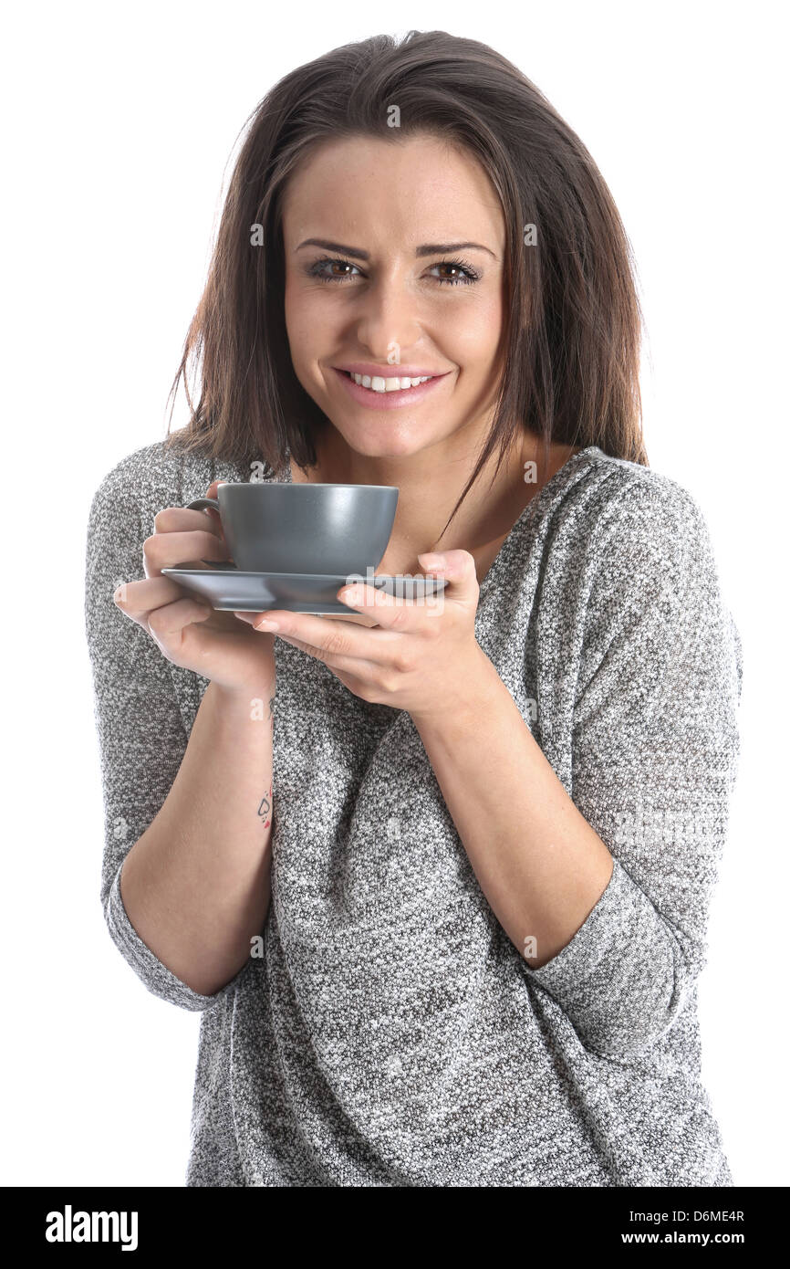 Fit woman and coffee hi-res stock photography and images - Alamy