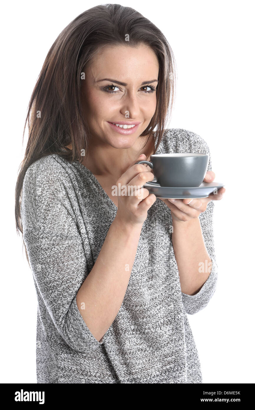 Fit woman and coffee hi-res stock photography and images - Alamy