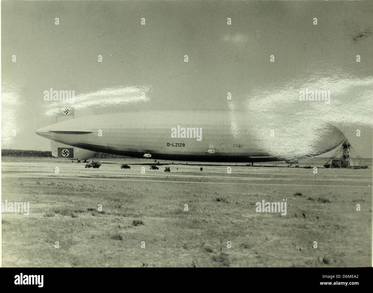 The Zeppelin D-LZ 129, known as the Hindenburg, was a German rigid ...