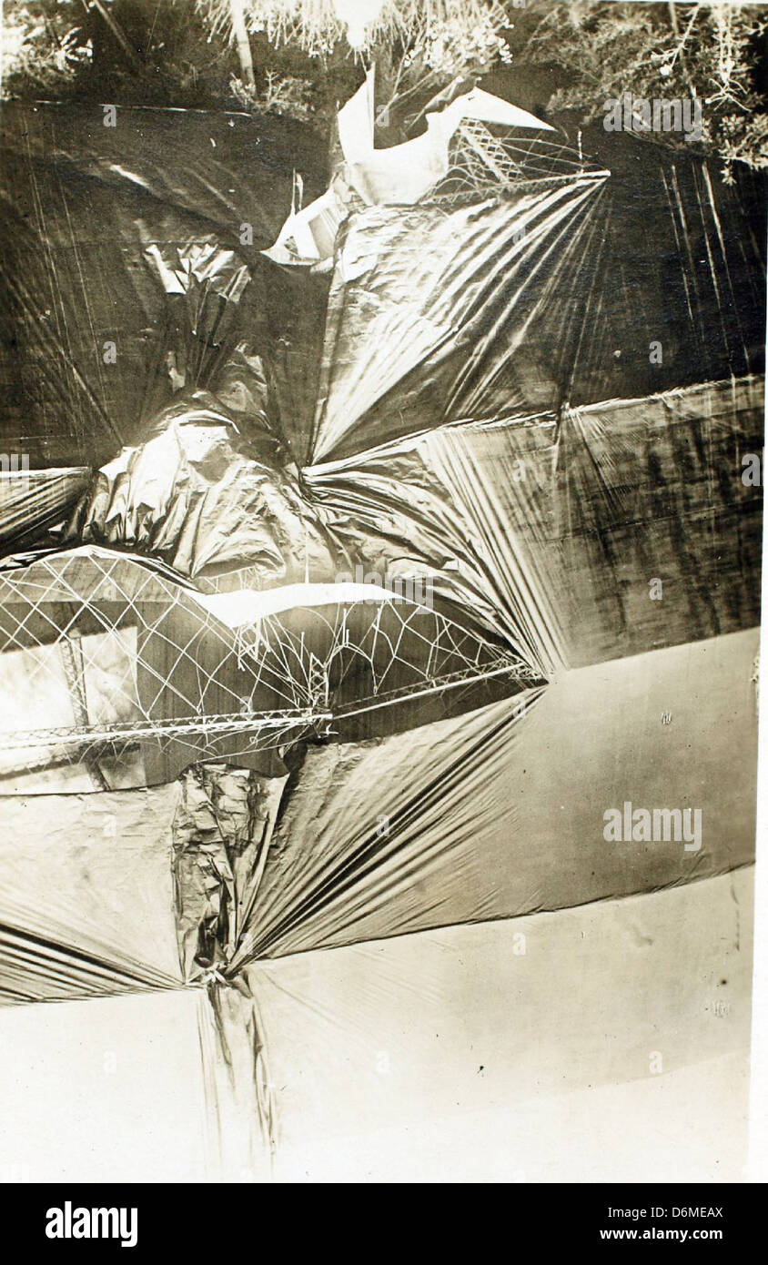 The Zeppelin, a type of rigid airship, was a significant technological ...